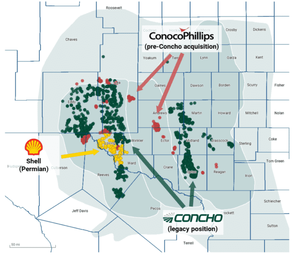 ConocoPhillips Acquisition of Shell Permian Improves Metrics
